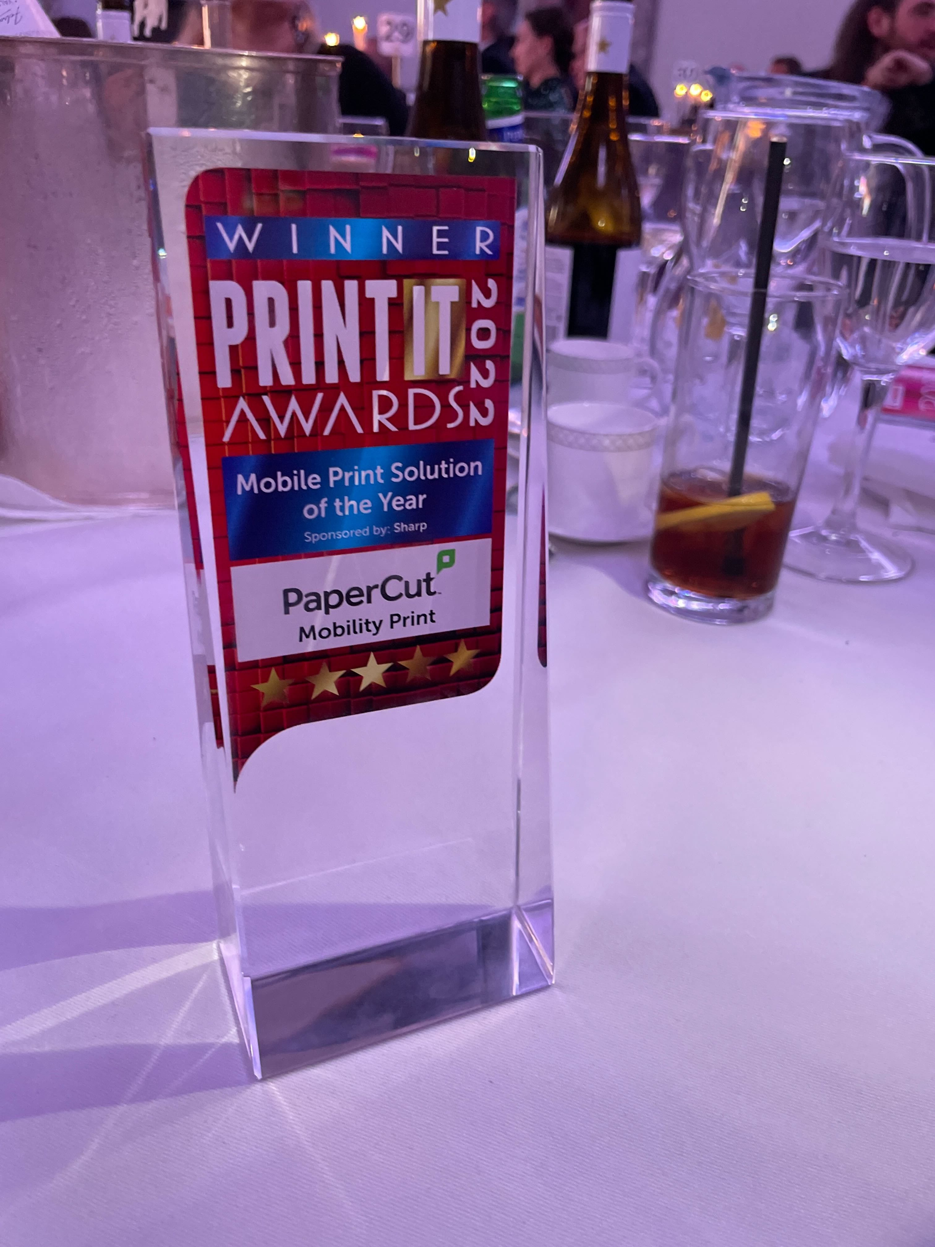 PaperCut wins at PRINT IT Awards 2022 | PaperCut
