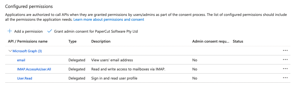 Troubleshooting Email to Print issues when using IMAP OAuth for ...