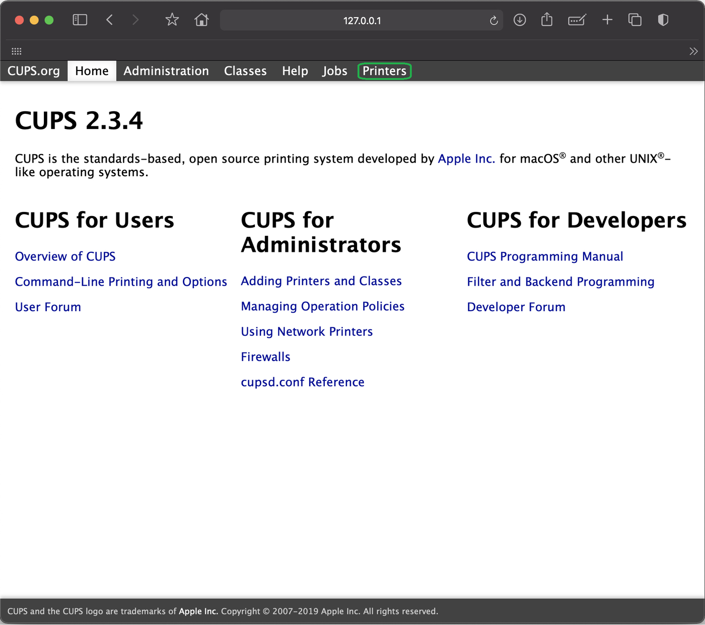 Print authentication