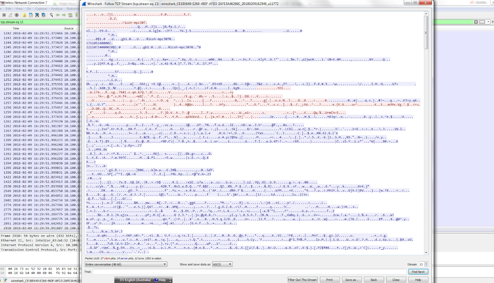 Print authentication