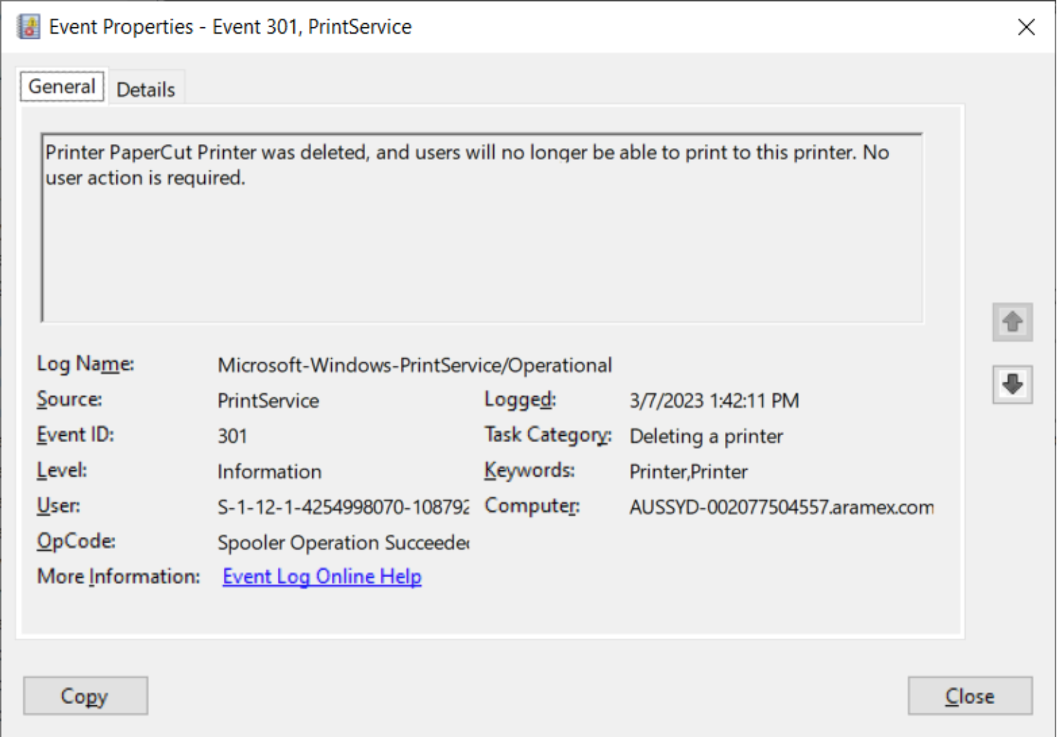 Printers disappear after running the Windows PaperCut Pocket/Hive printer installer | PaperCut